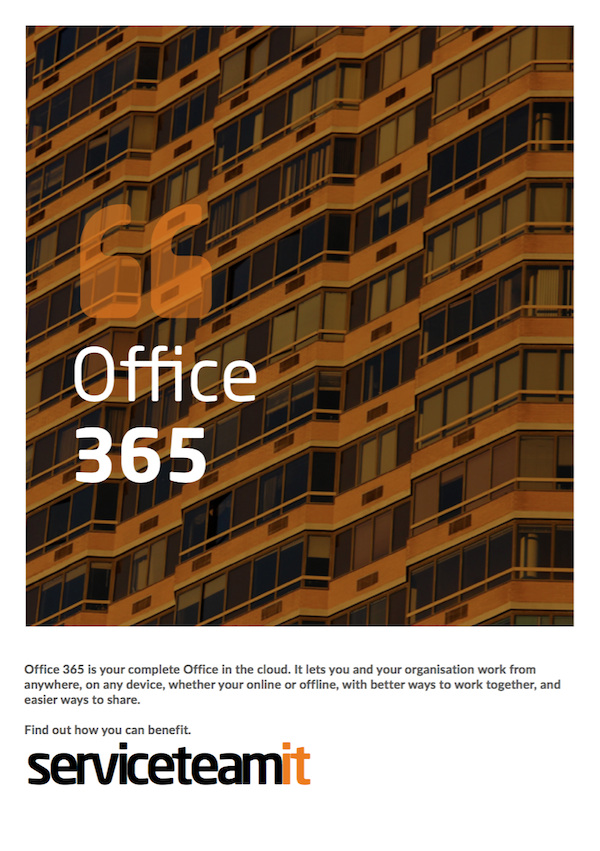 Which Office 365 Plan is right for you? [Infographic] - Serviceteam IT